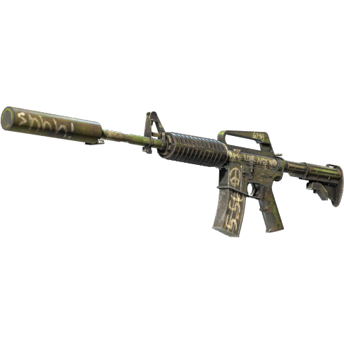 M4A1 消音型 | 闪回 (破损不堪)_CS2饰品交易_网易BUFF
