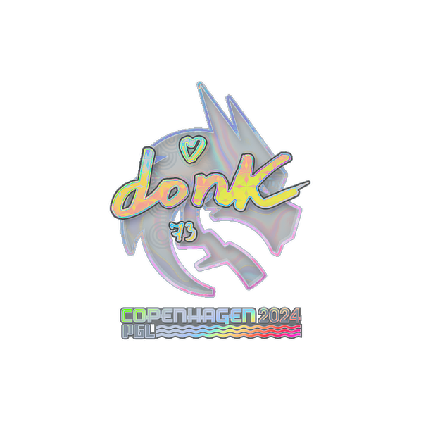 印花 | donk（全息）| 2024年哥本哈根锦标赛_CS2饰品交易_网易BUFF