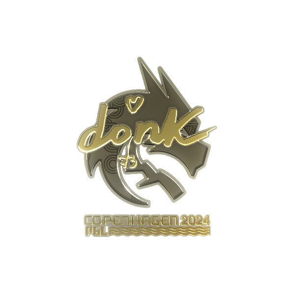 印花 | donk（金色）| 2024年哥本哈根锦标赛_CS2饰品交易_网易BUFF