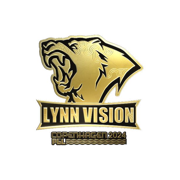 印花 | Lynn Vision（金色）| 2024年哥本哈根锦标赛_CS2饰品交易_网易BUFF
