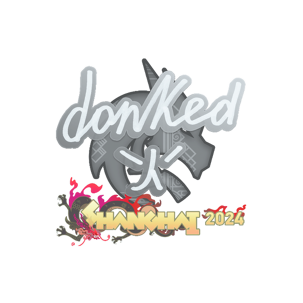 印花 | donk | 2024年上海锦标赛_CS2饰品交易_网易BUFF