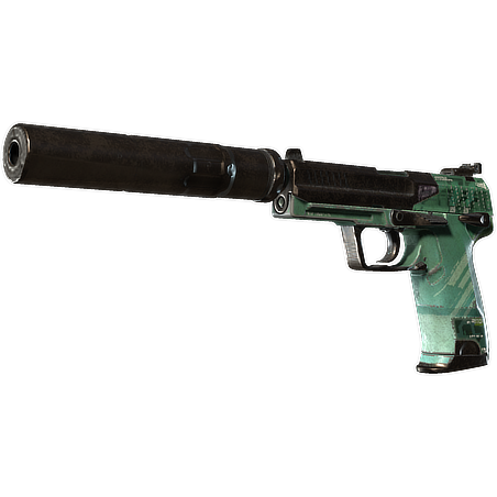 USP消音版 | PC-GRN (战痕累累)_CS2饰品交易_网易BUFF