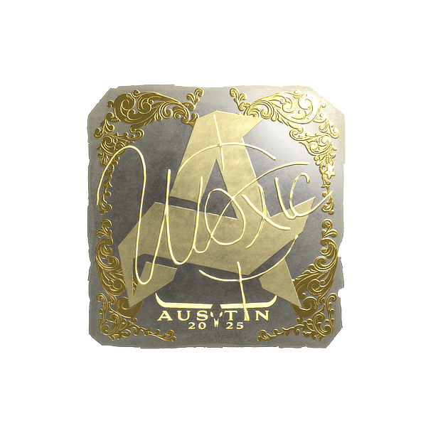 印花 | woxic（金色）| 2025年奥斯汀锦标赛_CS2饰品交易_网易BUFF