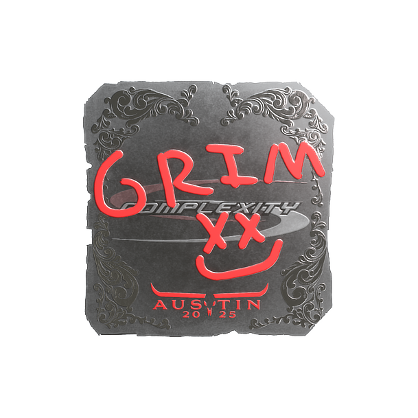 印花 | Grim（闪亮）| 2025年奥斯汀锦标赛_CS2饰品交易_网易BUFF