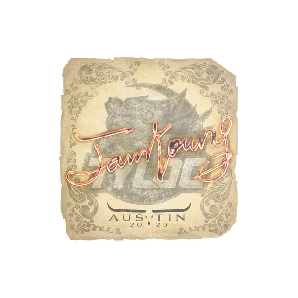 印花 | JamYoung | 2025年奥斯汀锦标赛_CS2饰品交易_网易BUFF