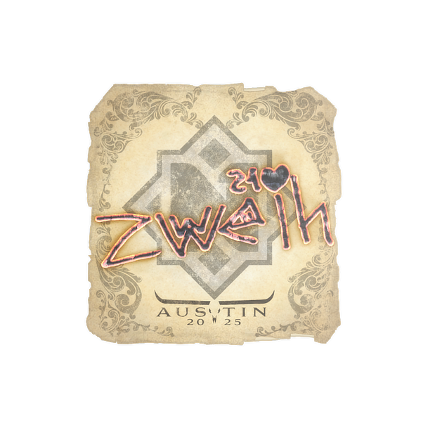 印花 | zweih | 2025年奥斯汀锦标赛_CS2饰品交易_网易BUFF