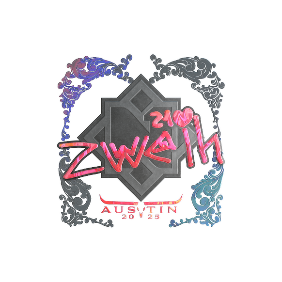 印花 | zweih（全息）| 2025年奥斯汀锦标赛_CS2饰品交易_网易BUFF