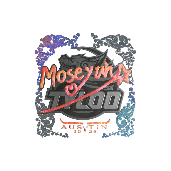 印花 | Moseyuh（全息）| 2025年奥斯汀锦标赛_CS2饰品交易_网易BUFF