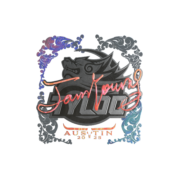 印花 | JamYoung（全息）| 2025年奥斯汀锦标赛_CS2饰品交易_网易BUFF