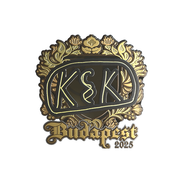 印花 | kyousuke（金色）| 2025年布达佩斯锦标赛_CS2饰品交易_网易BUFF