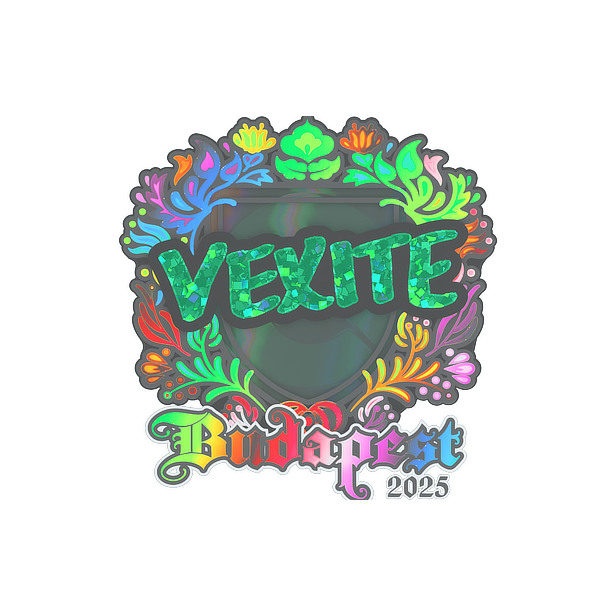 印花 | vexite（全息）| 2025年布达佩斯锦标赛_CS2饰品交易_网易BUFF