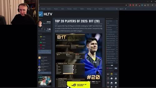 ropz：donk或是CS问世以来最强选手，还有机会称GOAT_网易BUFF饰品交易平台