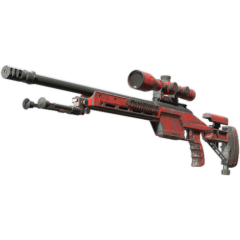 SSG 08 | 仿书法 (战痕累累)_CS2饰品交易_网易BUFF