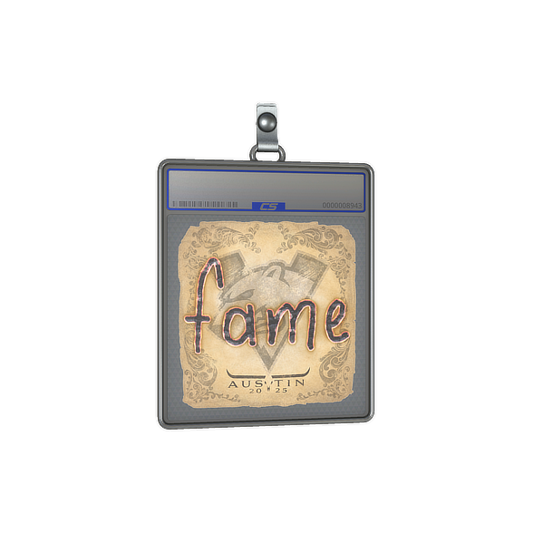 印花板 | fame | 2025年奥斯汀锦标赛_CS2饰品交易_网易BUFF